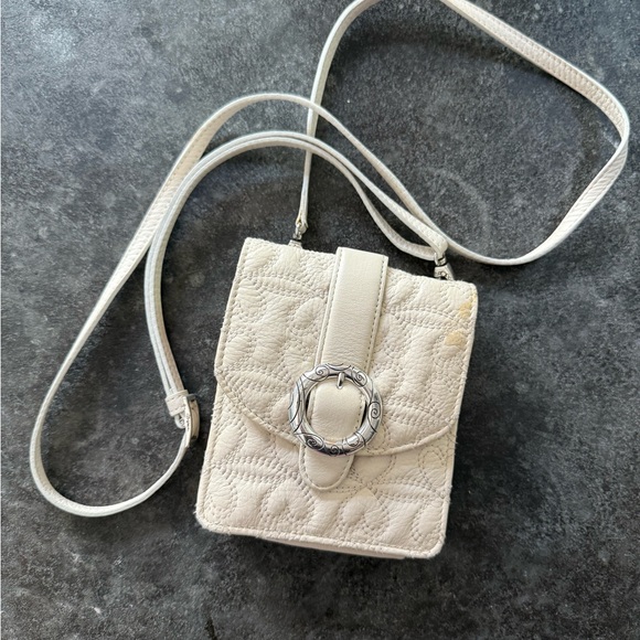 Brighton | Bags | Brighton Cream Quilted Crossbody Bag | Poshmark
